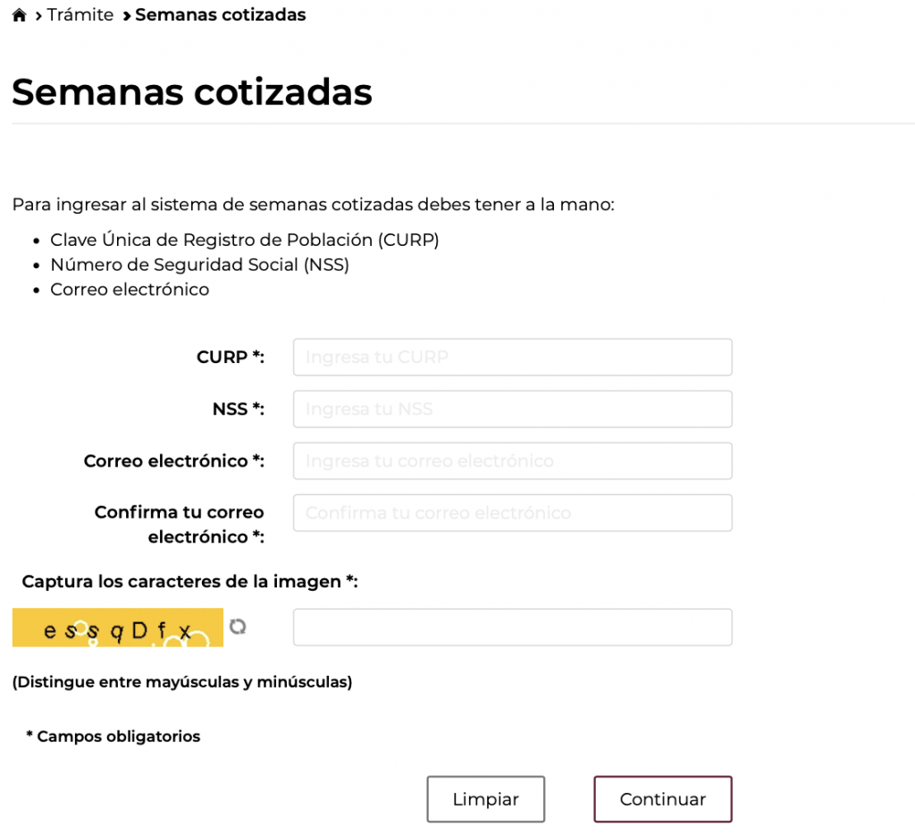 Consulta tus semanas cotizadas en el IMSS en línea 2025. – Consciencia ...