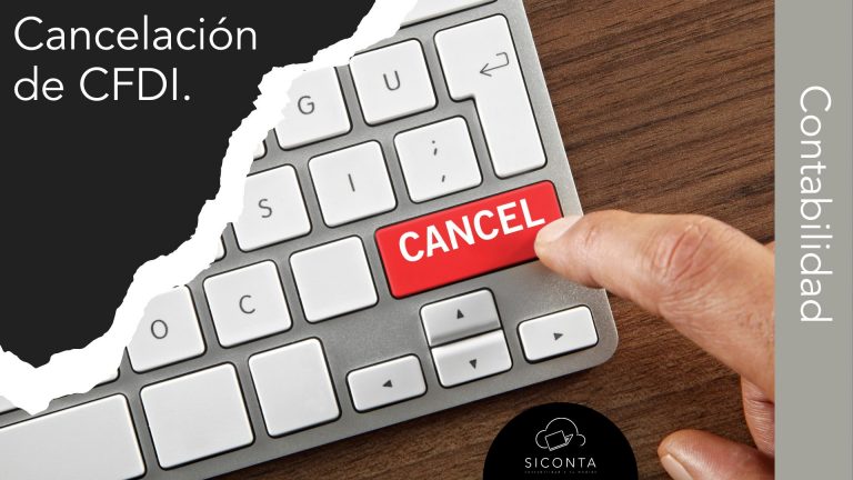 Cancelación de CFDI. – Consciencia colectiva