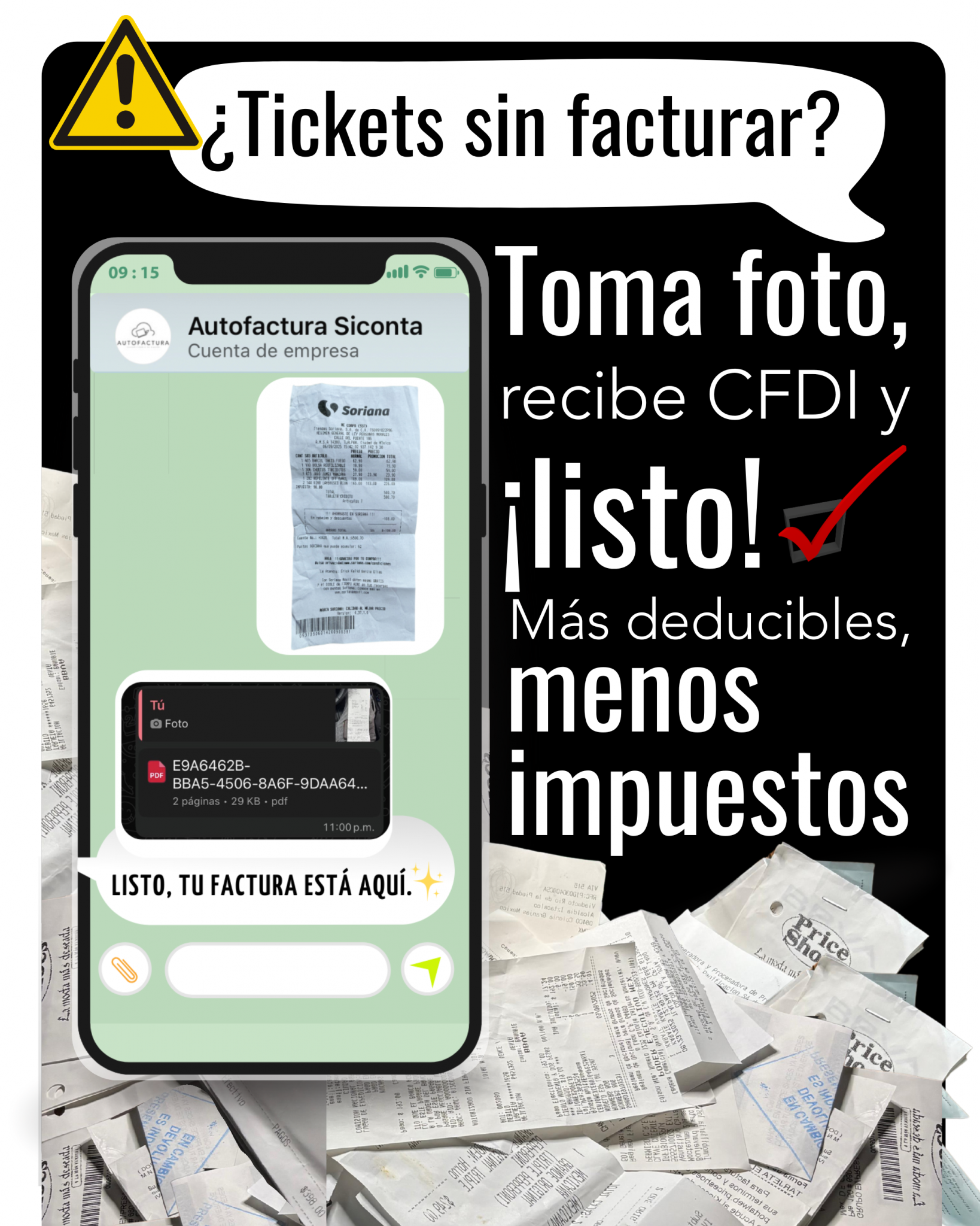 ¿Por qué es importante facturar todos tus tickets de compra? – Consciencia colectiva